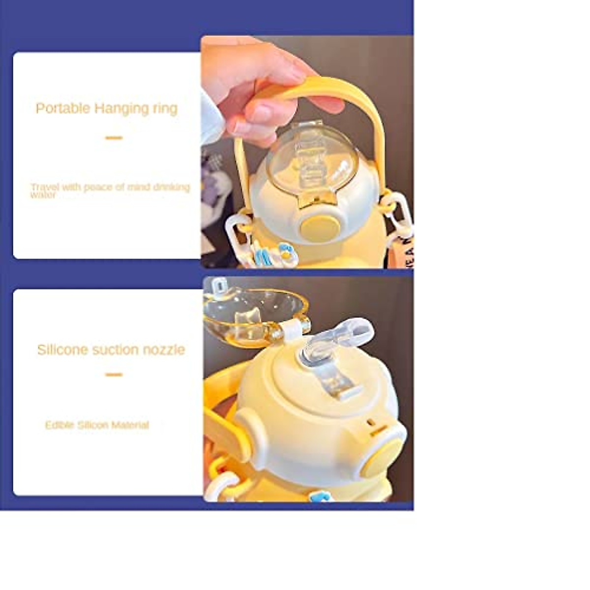 Stainless Steel Water Bottles for School BPA Free Insulated Water Bottle with Straw And Lid (Pink)