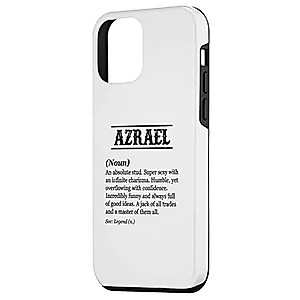 iPhone 12 mini AZRAEL - Name Definition | Funny Phrase - Customized Men's Case