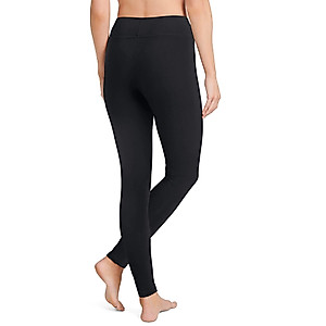 Jockey Women's Activewear Cotton Stretch Ankle Legging, Black, M