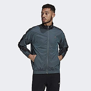 adidas Sportswear Woven Track Jacket Men's, Blue, Size M