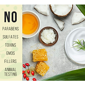 LILY SADO Honey Glow Collagen Radiance Cream Face Moisturizer - Natural Daily Facial Lotion w Manuka Honey, Apricot & Sodium Hyaluronate - Amazing Anti Aging Formula. 2 oz