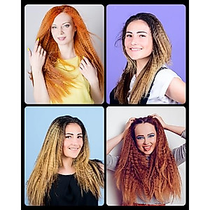 Dmriektu Hair Crimper for Volumizing Fluffy Hairstyle, Crimper Hair Iron with Ceramic Plates, Crimping Iron Tool for Women Girls Hair Waver Dual Voltage, Auto Off