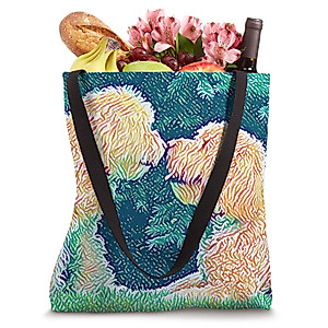 Doodle Pillow Goldendoodle Bernedoodle 2 Dogs Kissing Gift Tote Bag