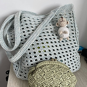 Blue Lace Cotton Yarn Crochet Lace Line for Knitting Scarf Bags Basket Sweater Accessory Yarn 100g