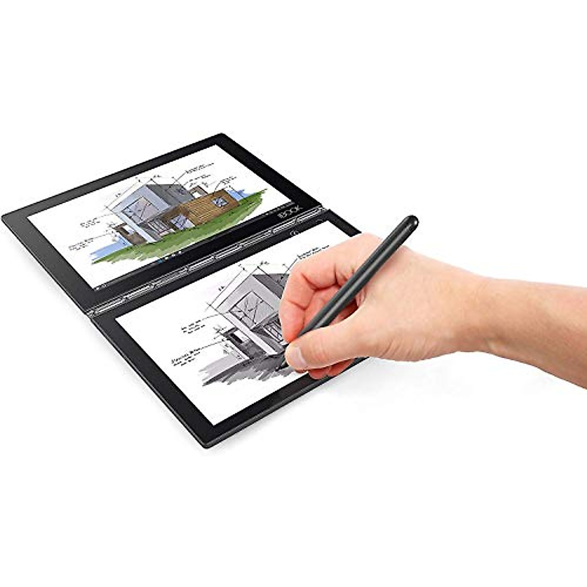 2018 Lenovo Yoga Book 10.1" FHD Touch IPS 2-in-1 Convertible Tablet PC, Intel Atom x5-Z8550 1.44GHz, 4GB RAM, 64GB SSD, Bluetooth, HD Graphics, Windows 10 Home- Carbon Black