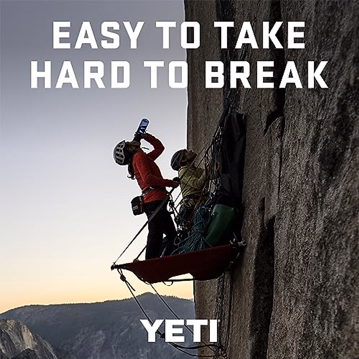 YETI Yonder 750 ml/25 oz Water Bottle with Yonder Chug Cap, Clear