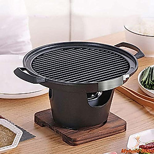 SLATIOM Barbecue Home Smokeless Barbecue Grill Outdoor Barbecue Plate Grilled Outdoor Camping Appliances