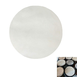 Yibuy 30cm Drums Head Round for Bongo Drums / 8" African Drum Beige