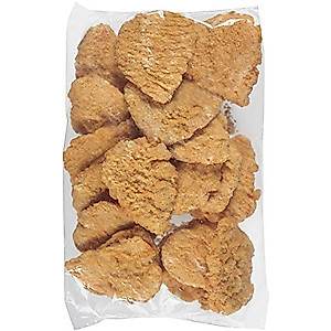 Tyson Red Label, No Antibiotics Ever, Fully Cooked Homestyle Chicken Breast Fillets 4 oz., 40 Pieces (2 - 5 lbs. bags)