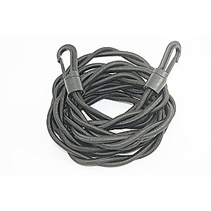 Travel Clothesline Multifunctional Elastic Cord Compact Bungee Clothesline Travel Bungee Clothesline Travel Laundry Clothesline Kit with Two Twist Ties for Campers Boaters Hikers Travelers