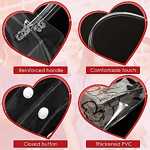 Thenshop 24 Pcs Nurse Gift Bags 7.8x7.8x3.15 in PVC Clear Gift Bags with Handles CNA Week Gifts Bulk 2024 Nurse Gift Bag Wedding Gifts Appreciation Gifts for Doctors Healthcare Hospital Worker Party