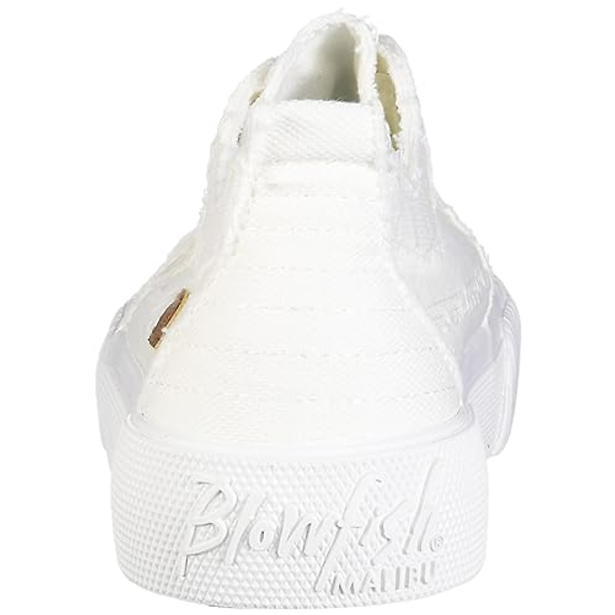 Blowfish Malibu Women's Clay Sneaker, Whtie Smoked 16 Oz Canvas, 7.5
