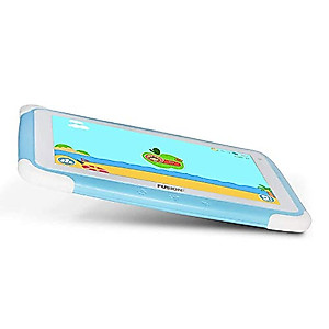 Fusion5 7" KD095 Kids Tablet PC - 64-bit Quad-core, Android 8.1 Oreo, WiFi, Parental Controls, Kids Learning Tools, 32GB Storage, Dual Cameras, Kids apps, Tablet PC for Kids (Blue)