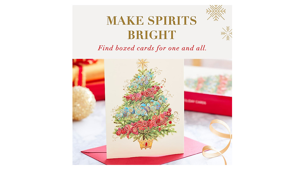 Magical Papyrus Christmas Cards - 20 Count Set