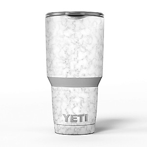 Design Skinz Slate Marble Surface V53 - Skin Decal Vinyl Wrap Kit Compatible with The Yeti Rambler Cooler Tumbler Cups
