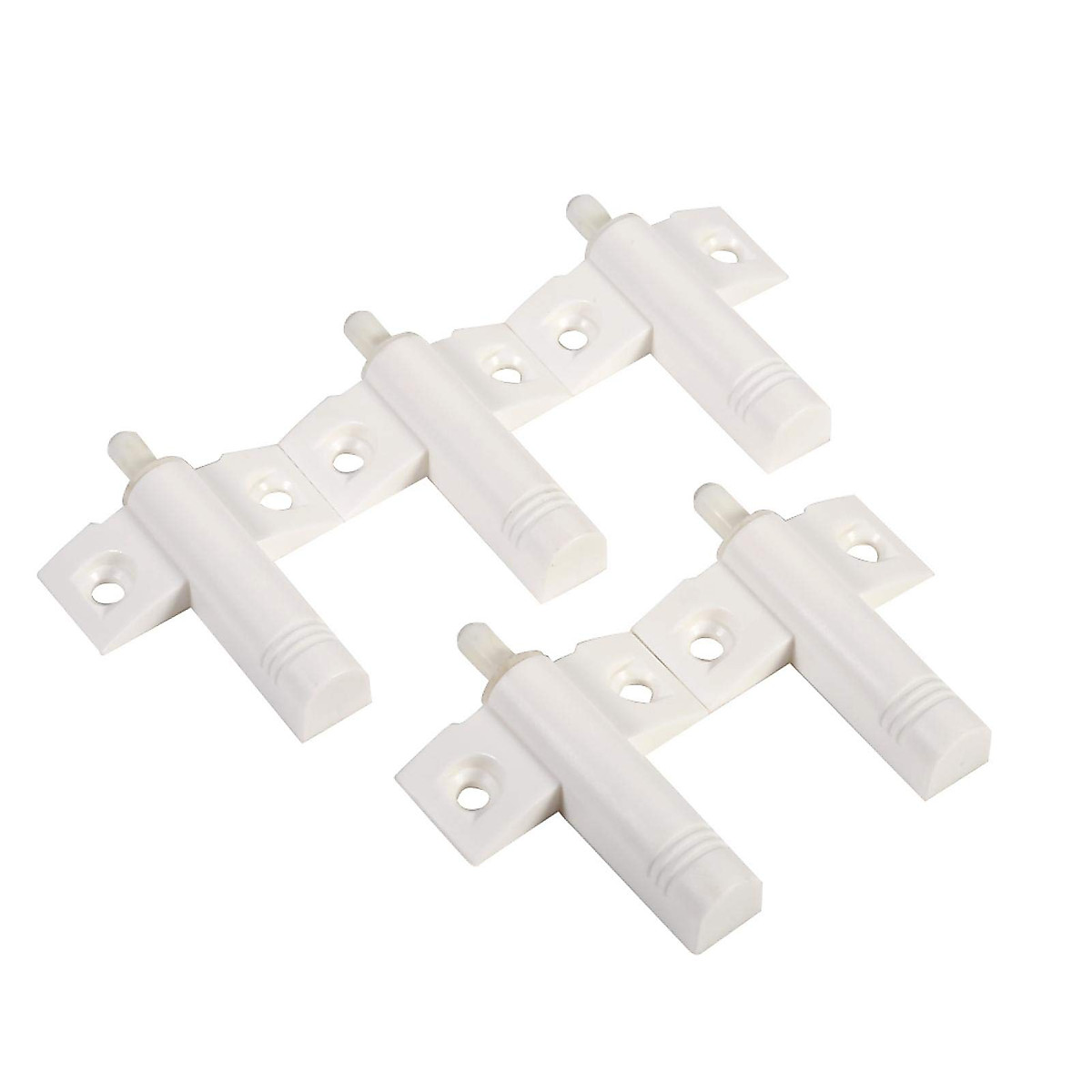 20Pcs/Lot Plastic Damper Buffer Door Stop Drawer Soft Quiet Close Closer Damper Buffers for Kitchen Cabinet Door(white)