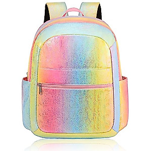 Ouryec Toddler Backpack for Girls Kids,Preschool Bookbag School Backpack for Kindergarten Elementary,Ideal Girls Classic School Backpack