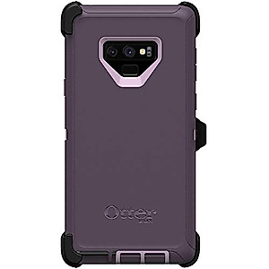 OTTERBOX Defender Series SCREENLESS Edition Case for Samsung Galaxy Note9 - Polycarbonate, Kickstand, Frustration FRĒe Packaging - Purple Nebula (Winsome Orchid/Night Purple)