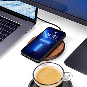 GULTMEE [3 in 1 Designed for iPhone 13 Pro Max Case Black Wildflowers Print Tire Texture Non-Slip Shockproof Protective Case Tempered Glass Screen Protector + Camera Lens Protector, 6.7 inch 2021