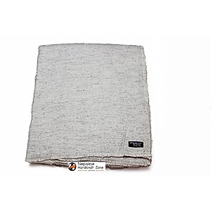 Himalayan Cashmere Throw,Natural Cashmere Blanket 54" x 108",Hand Made in Nepal