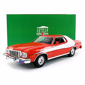 Greenlight Collectibles Artisan Collection - Starsky and Hutch (TV Series 1975-79) - 1976 Ford Gran Torino (1:18 Scale) Vehicle