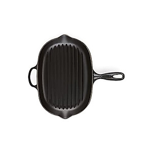 Signature LeCreuset 20194320000422 Grill PaN 32 CM Oval Black