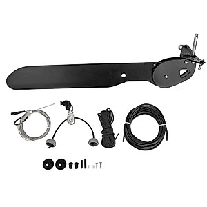 VGEBY Kayak Rudder, Fishing Canoe Boat Rudder Tail Vane Rudder Set for Sea Kayaks Fishing Boat Ship Boating Supplies Rudder Bracket Kayak Rudder Kit