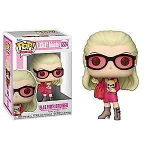 POP Legally Blonde - Elle Woods with Bruiser Funko Vinyl Figure (Bundled with Compatible Box Protector Case), Multicolor, 3.75 inches