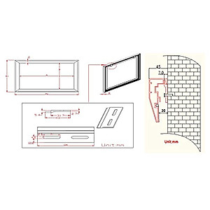 Elite Screens Sable Frame B2 120-INCH Projector Screen Diagonal 16:9 Diag Active 3D 4K 8K Ultra HD Ready Fixed Frame Home Movie Theater Black Projection Screen with Kit, SB120WH2, CineWhite UHD-B