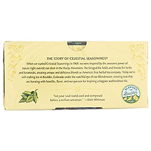 Celestial Seasonings Tea Sleepy time Mint 20 Bag, 20 ct