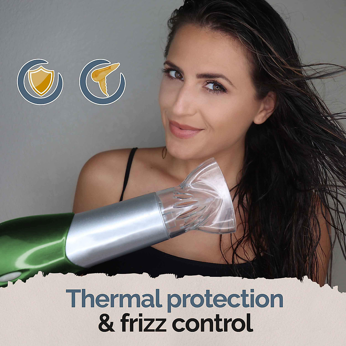 NOVEX Blindagem Thermal Protector Leave In - Heat Protectant - Smoothes the Hair by Controlling Excessive Frizz- Reconstructs the Hair Fiber - Long Lasting Effect – (200g/7.0oz)