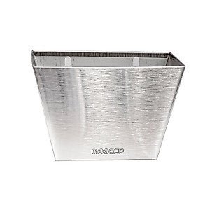 MAGCAP Magnetic Wall Mounted Bar - Style Bottle Opener and Bottle Cap Catcher Set for Beer and Sodas - Stylish, Easy to Install and Effortless to Use - Collects the Caps so You Don't Have to!