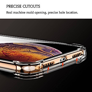 Ricin Relun Winter Collage Christmas Case for iPhone 14 Plus, Retro Aesthetic Christmas Tree and Gingerbread Case for Girls Women Men, Unique Trendy TPU Bumper Cover Case for iPhone 14 Plus