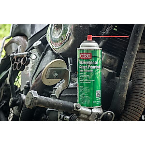 CRC Screwloose Super Penetrant 03060 – 11 WT OZ, Plastic Safe Aerosol for Corroded Fasteners, Seized Mechanical Components