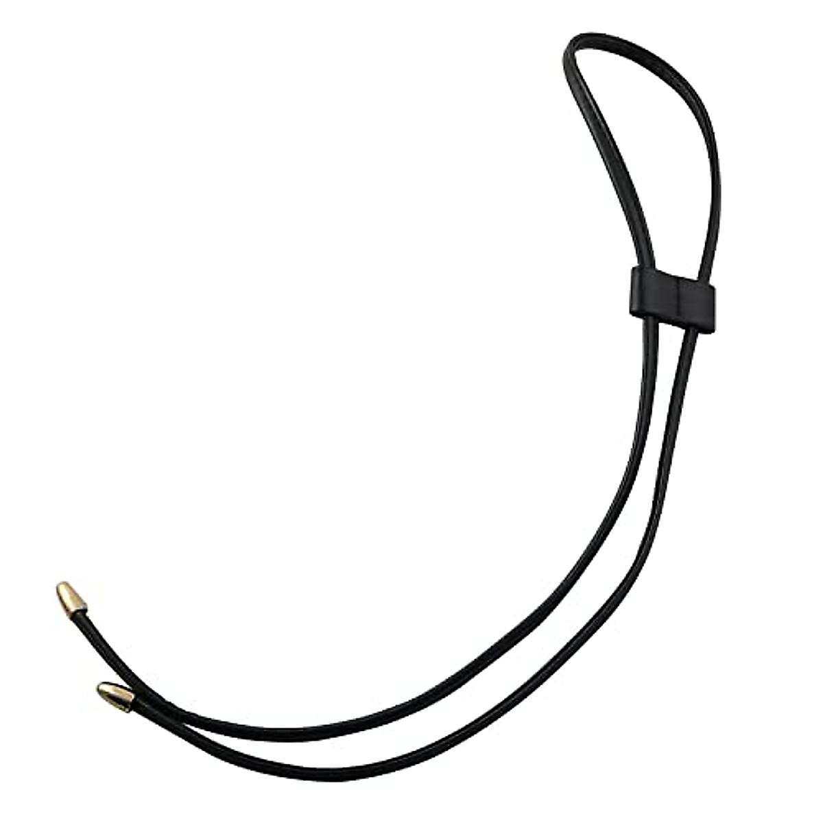 YYANGZ 2PCS Satchel Crossbody Bag Drawstring Bunche Accessories, PU Leather Drawstring for Bucket Bag Detachable Leather Pull String Purse Strap, (Black+ Brown)