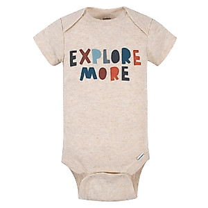 Gerber Baby Boys' 5-Pack Variety Onesies Bodysuits (Wilderness, 3-6 Months)