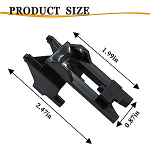 2024 Upgrade Vinyl Siding Adaptor Tip for Dewalt Roofing Nailer Cordless 20v DCN45RND1, DCN45RN, DCN45RNB Tip Replacement Vinyl Trim Adaptor and Vinyl Siding Adaptor (A style)