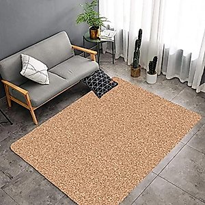 Bathroom mats 5 ' x 8 ' Area Rugs Machine Washable Area Rugs Runner for Hallways No Crease Rubber Backing - Non Skid - Bedroom Kitchen Living & Laundry Room Carpet