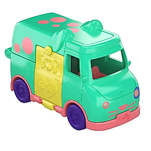 Polly Pocket Pollyville Pet Groomer Vehicle Playset