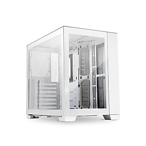 Lian-Li O11 Dynamic Mini ATX Mini-Tower Case, Snow White