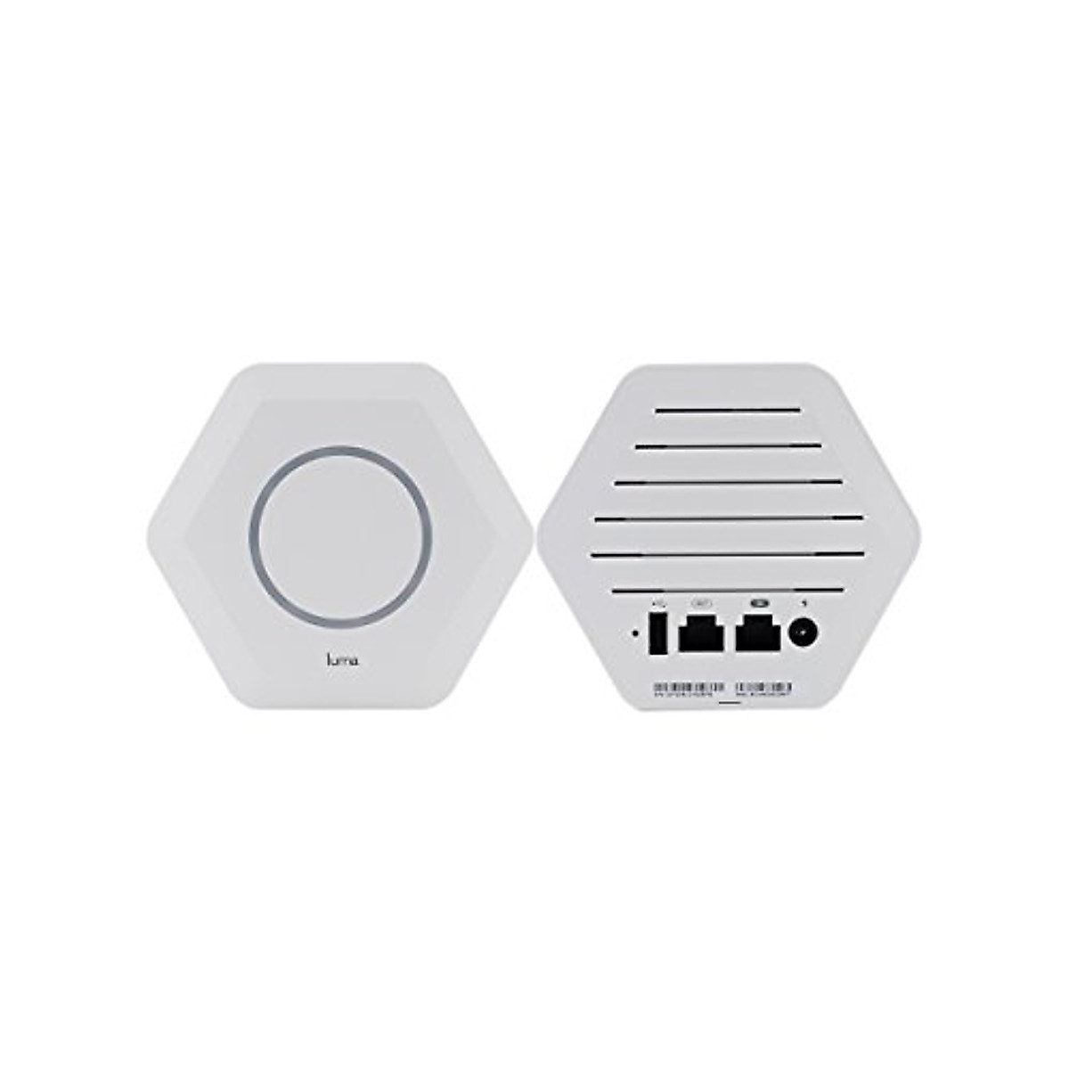 Luma Whole Home WiFi (2 Pack - Orange) - Replaces WiFi Extenders and Routers, Compatible with Alexa, Free Virus Blocking, Free Parental Controls, Gigabit Speed