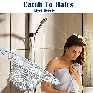 2 Pcs Heavy Duty Stainless Steel Slop Basket Filter Trap, 3.54" Top / 1.65" Mesh Metal Sink Strainer, Perfect for Kitchen Sink/Bathroom Bathtub RV Wash Basin Floor Drain Balcony Drain Hole