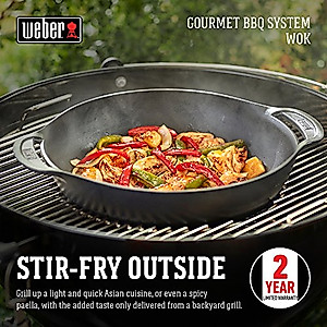 Weber Gourmet BBQ System Wok,Black
