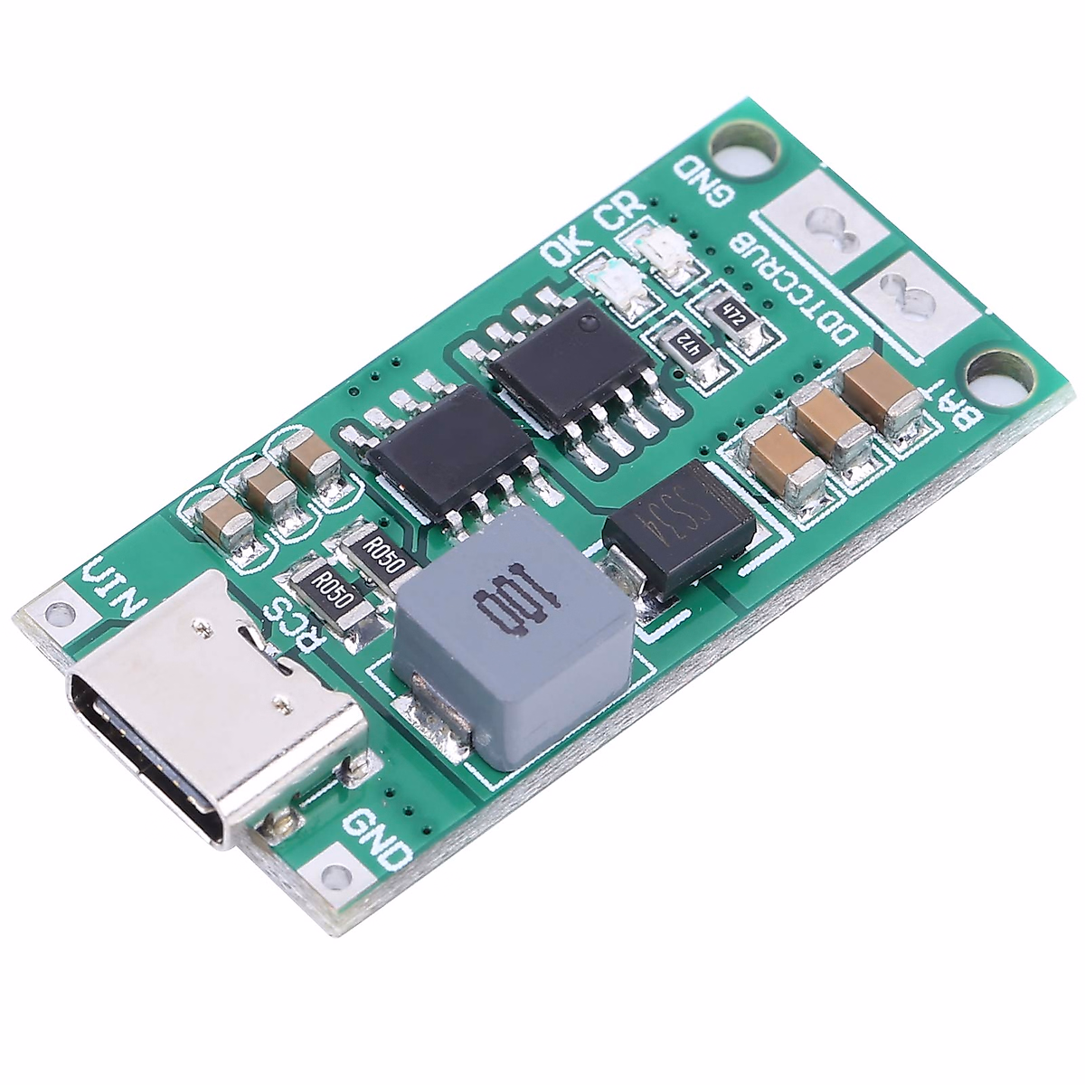 Walfront DDTCCRUB Li ion Battery Charger Module 3S4A Boost Charging Board Liion Battery Charger Module Electronic Component
