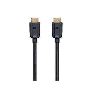 Monoprice Ultra 8K High Speed HDMI Cable - 6 Feet - Black, 48Gbps, 8K, Dynamic HDR, eARC - DynamicView Series