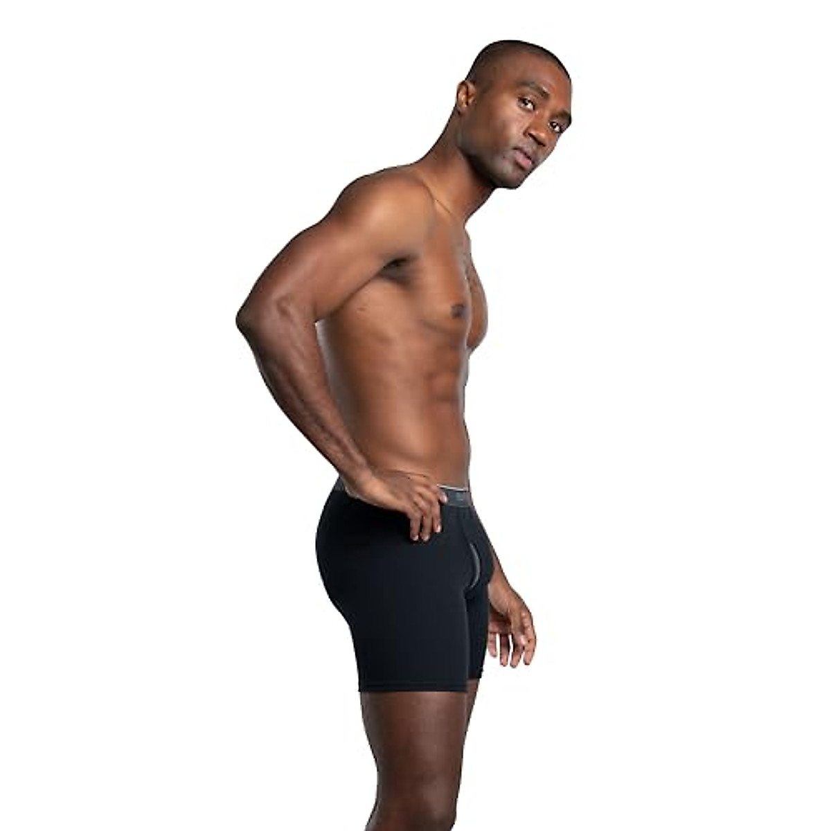 Fruit Of The Loom Mens Coolzone Briefs, Moisture Wicking & Breathable, Assorted Color Multipacks Boxer, 7 Pack - Black, Large US