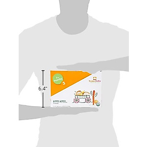 Happy Baby Organic Stage 3 Baby Food, Hearty Meals, Root Vegetables & Turkey with Quinoa, 4 Ounce (Pack of 8)