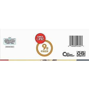 Fiber One Chewy Bars, Oats & Chocolate, Fiber Snacks, Mega Pack, 15 ct