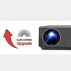 LJJSMG Mini Portable Projector,Video DLP Pocket Projector for Home and Outdoor Entertainment,Support 1080P HDMI Input Built-in Rechargeable Battery Stereo Speakers