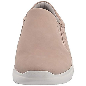 Rockport Women's R-Evolution Perf Gore Slip On Walking Shoe, Dove Washable, 5